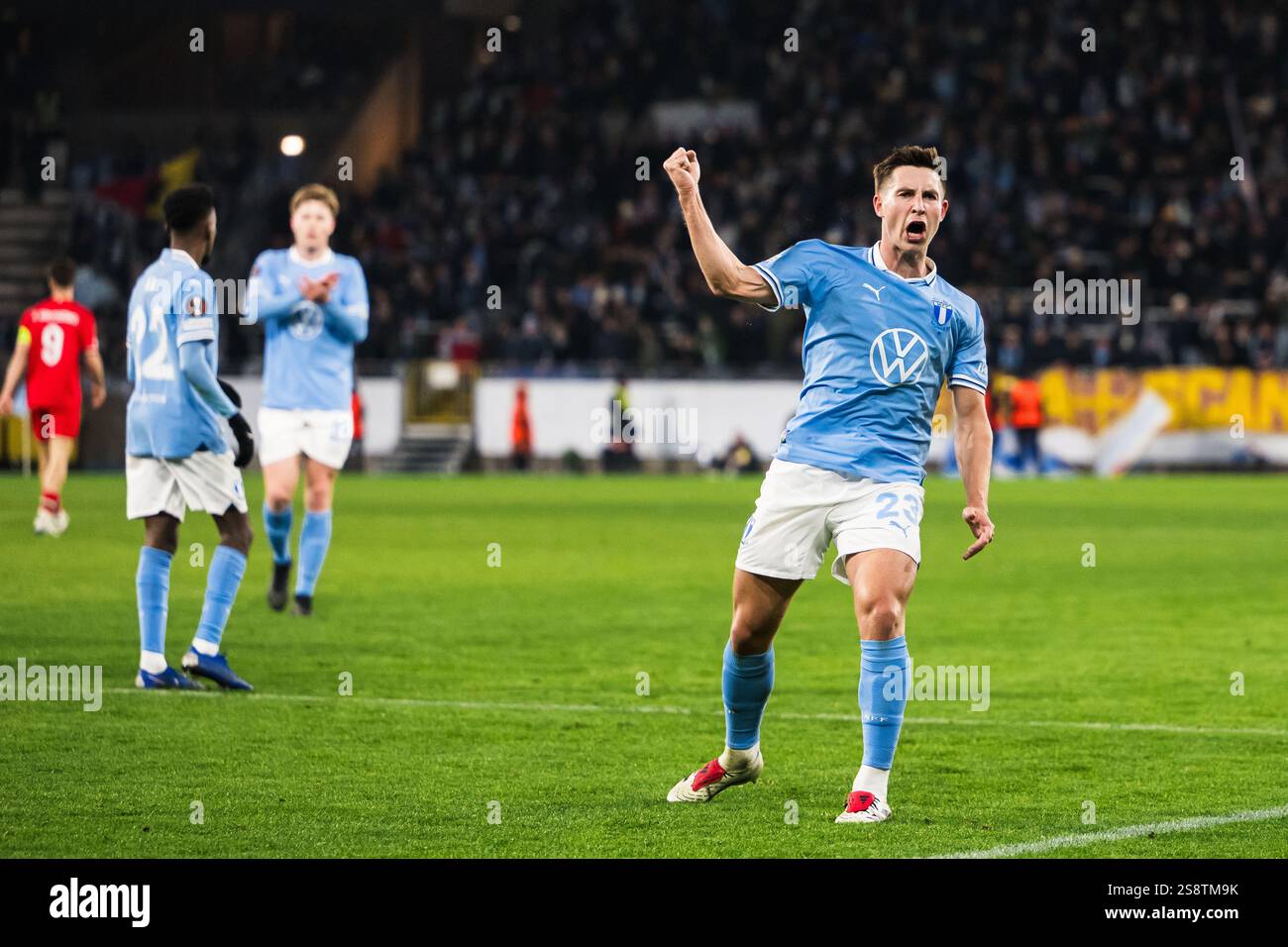 MALMO , 23-01-2025 , Malmo New stadium , season 2024 / 2025 , UEFA Europa league, Football ...