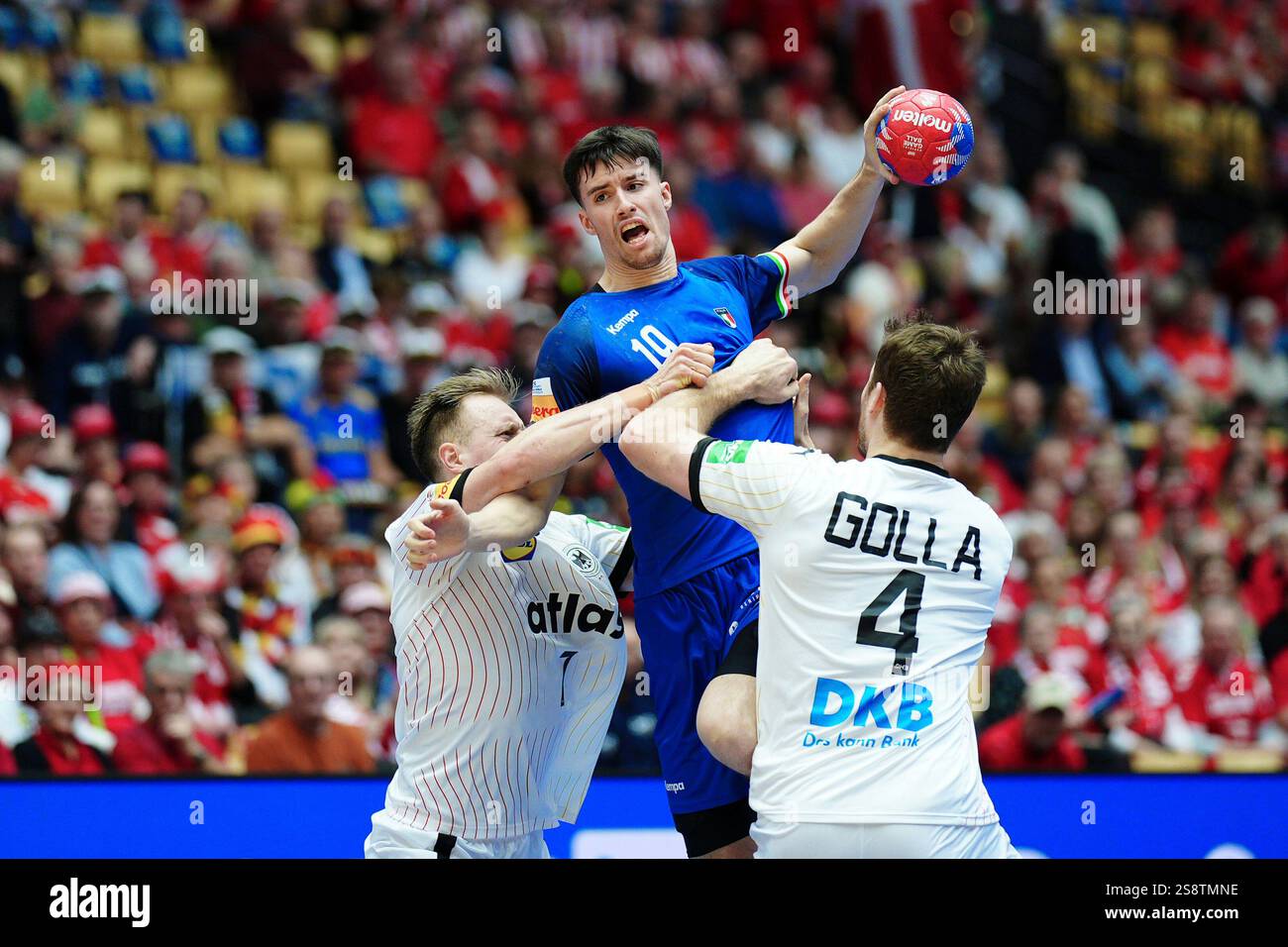 Luca Witzke (Deutschland, #07), Tomas Bortoli (Italien, #19), Johannes ...