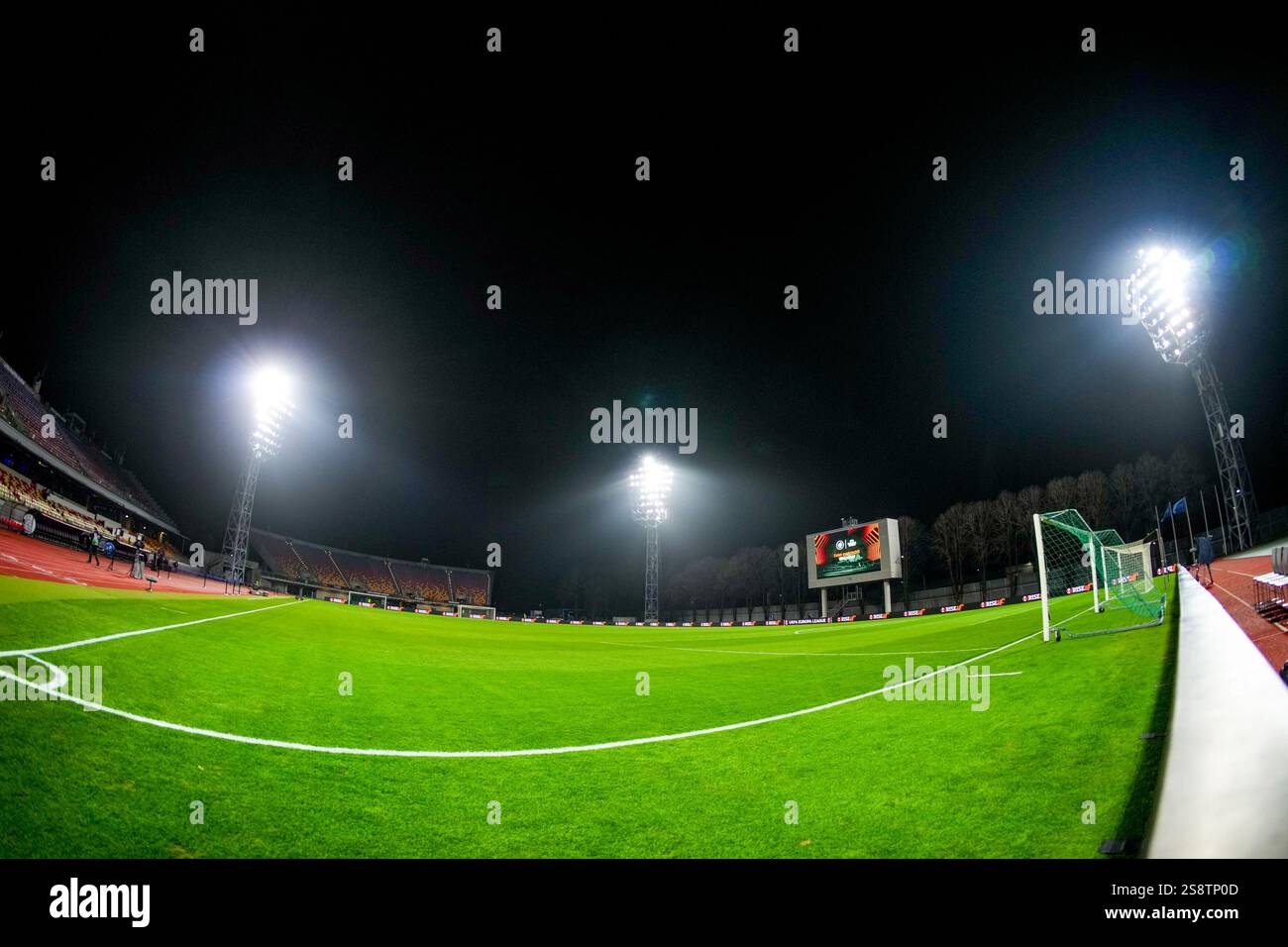 RIGA, 23-01-2025 , Daugava Stadium , football, UEFA Europa League ...