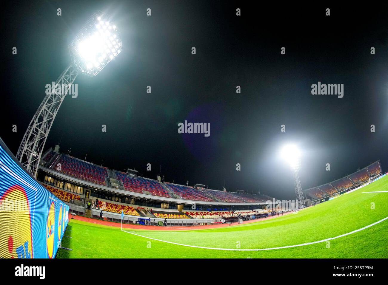 RIGA, 23-01-2025 , Daugava Stadium , football, UEFA Europa League ...