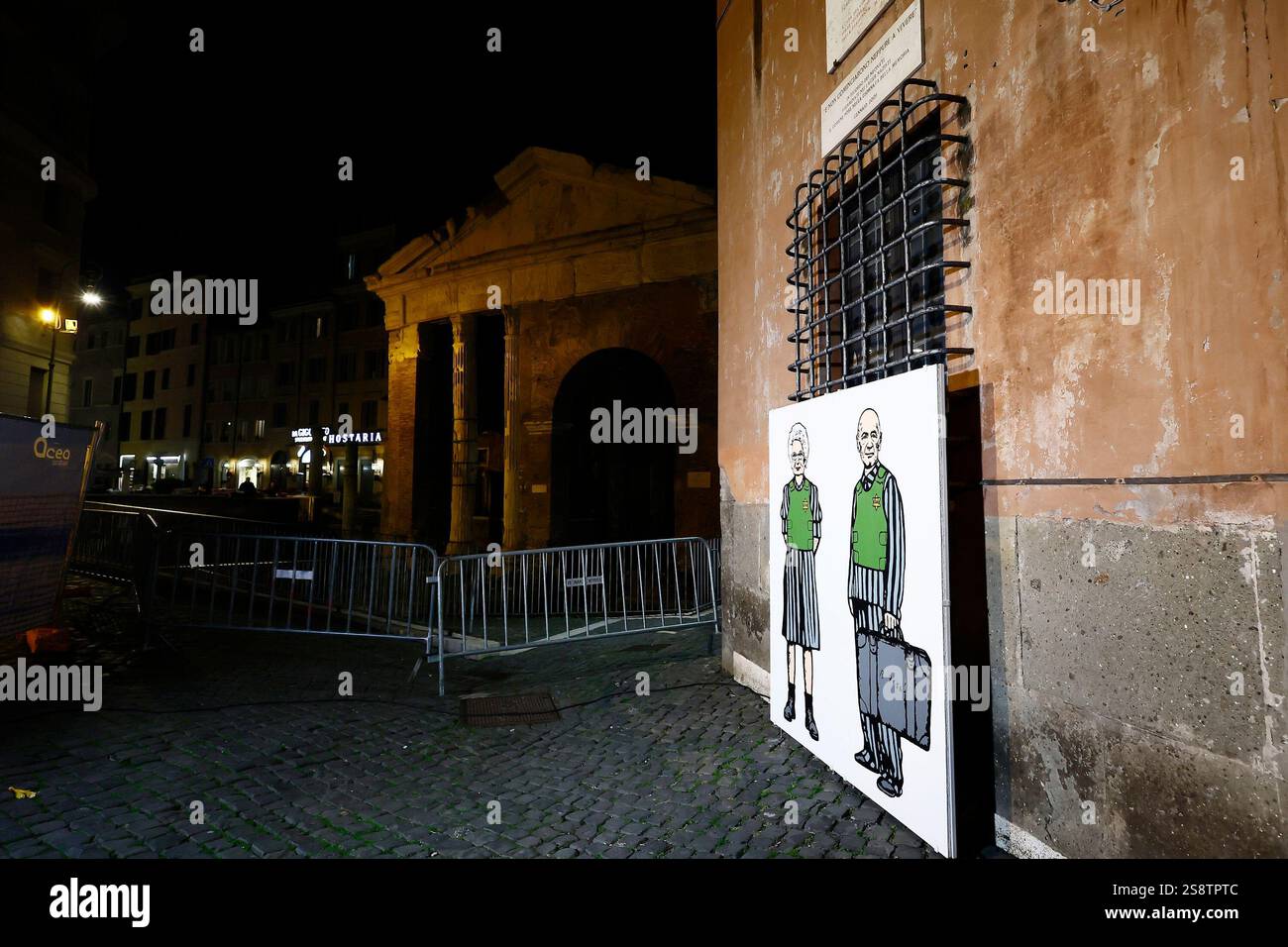 Roma, Italia. 23rd Jan, 2025. In occasione dellÕanniversario della ...