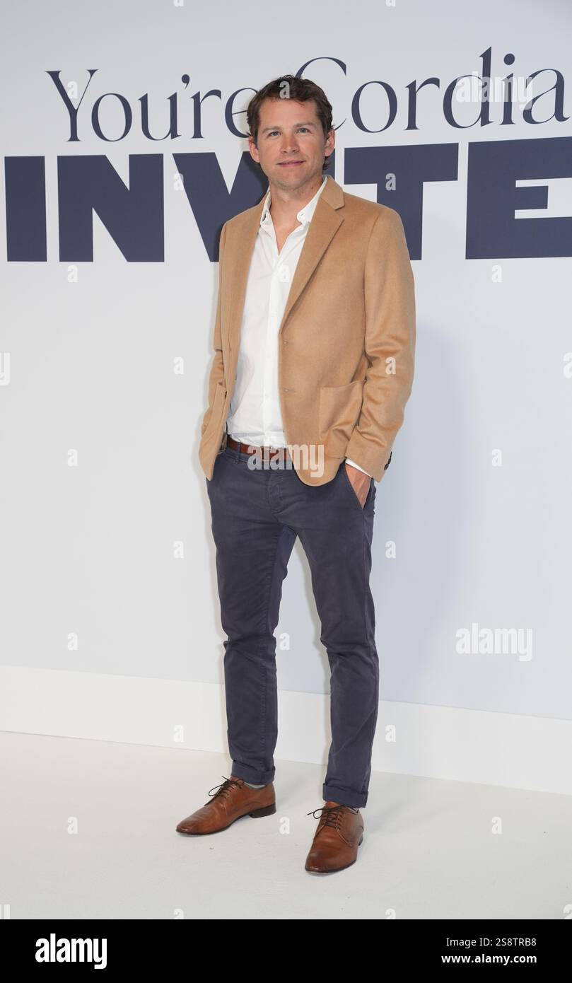 Connor Welch arriving for the You're Cordially Invited special ...
