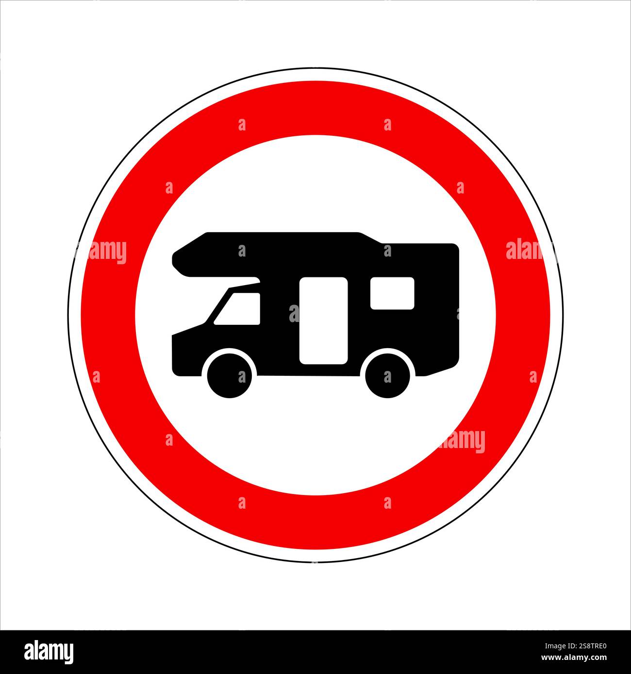 Camper van vector vectors hi-res stock photography and images - Alamy