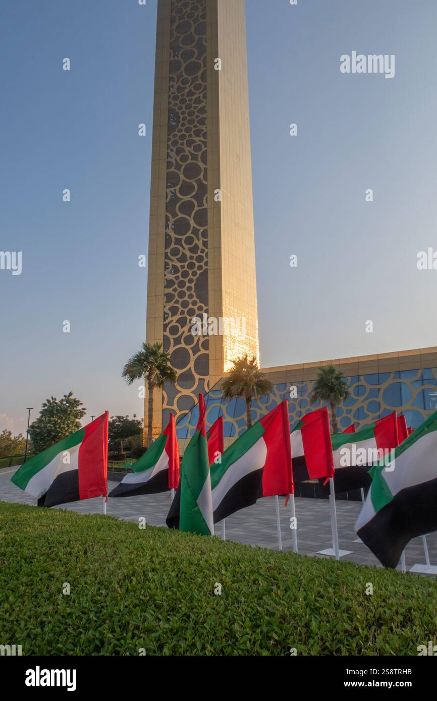 The Frame Landmark and Attraction in Dubai in UAE Stock Photo - Alamy