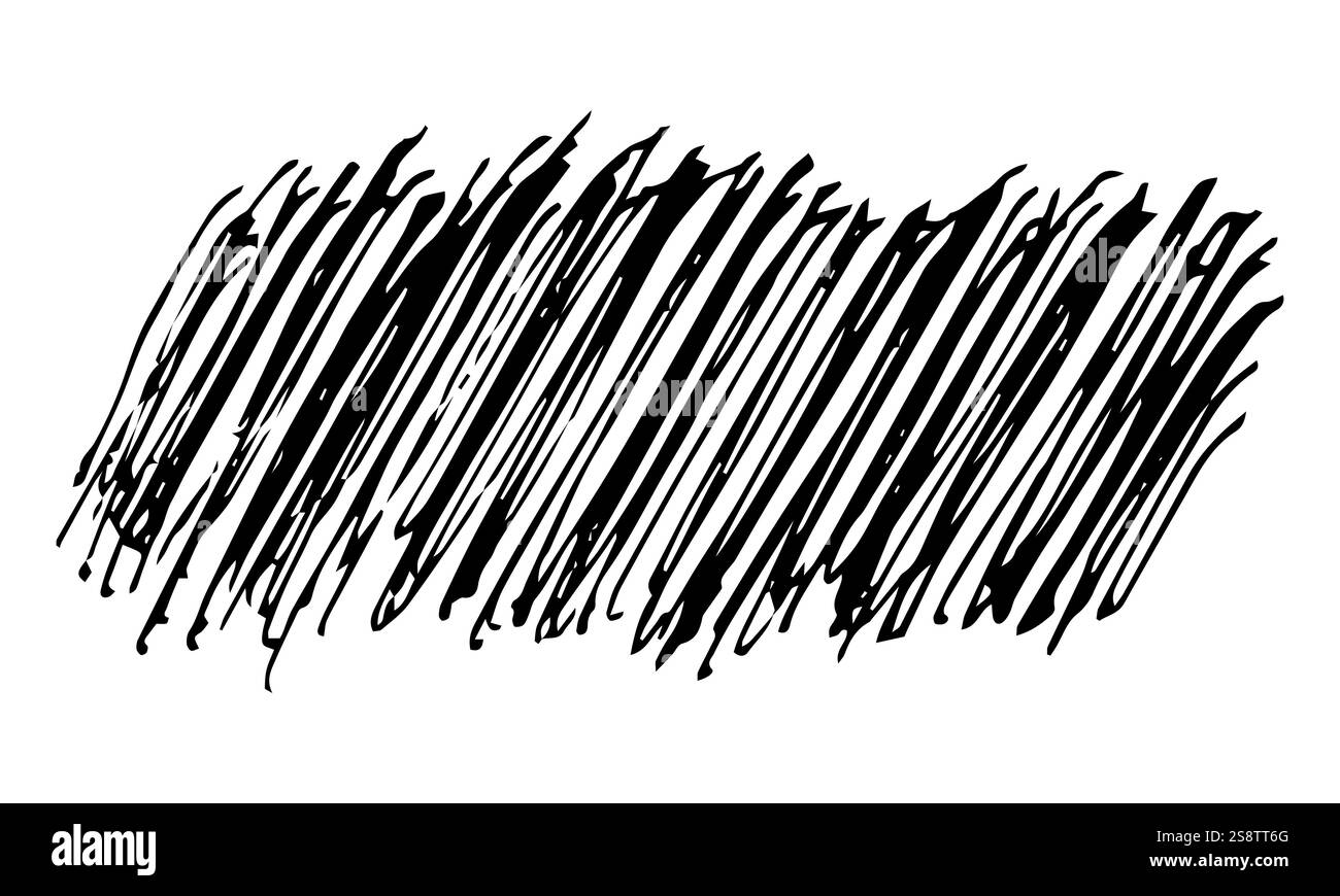 Sketch Scribble Smear. Hand drawn Pencil Scribble Stains. Distressed ...