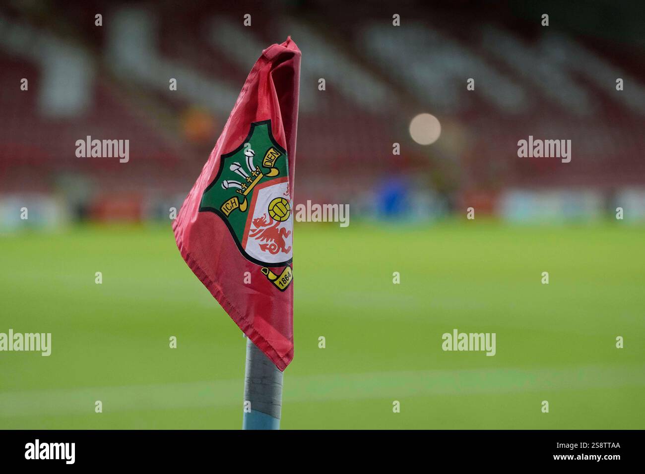 The Racecourse Ground, Wrexham, UK. 23rd Jan, 2025. EFL League One ...