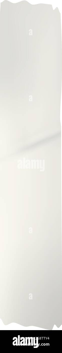 Realistic transparent adhesive tape creating a sticky piece of paper ...