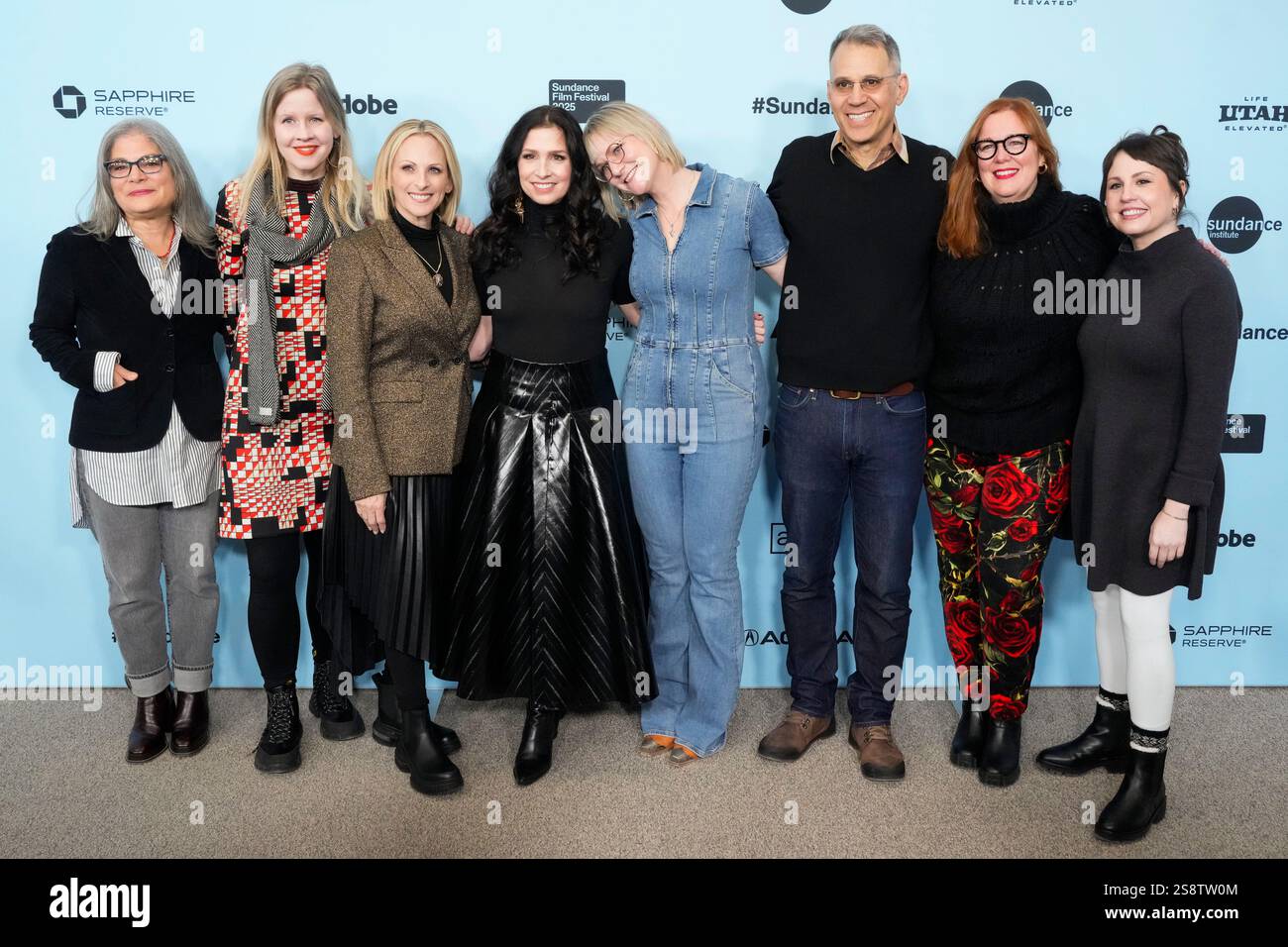 Bonni Cohen, from left, Justine Nagan, Marlee Matlin, Shoshannah Stern ...