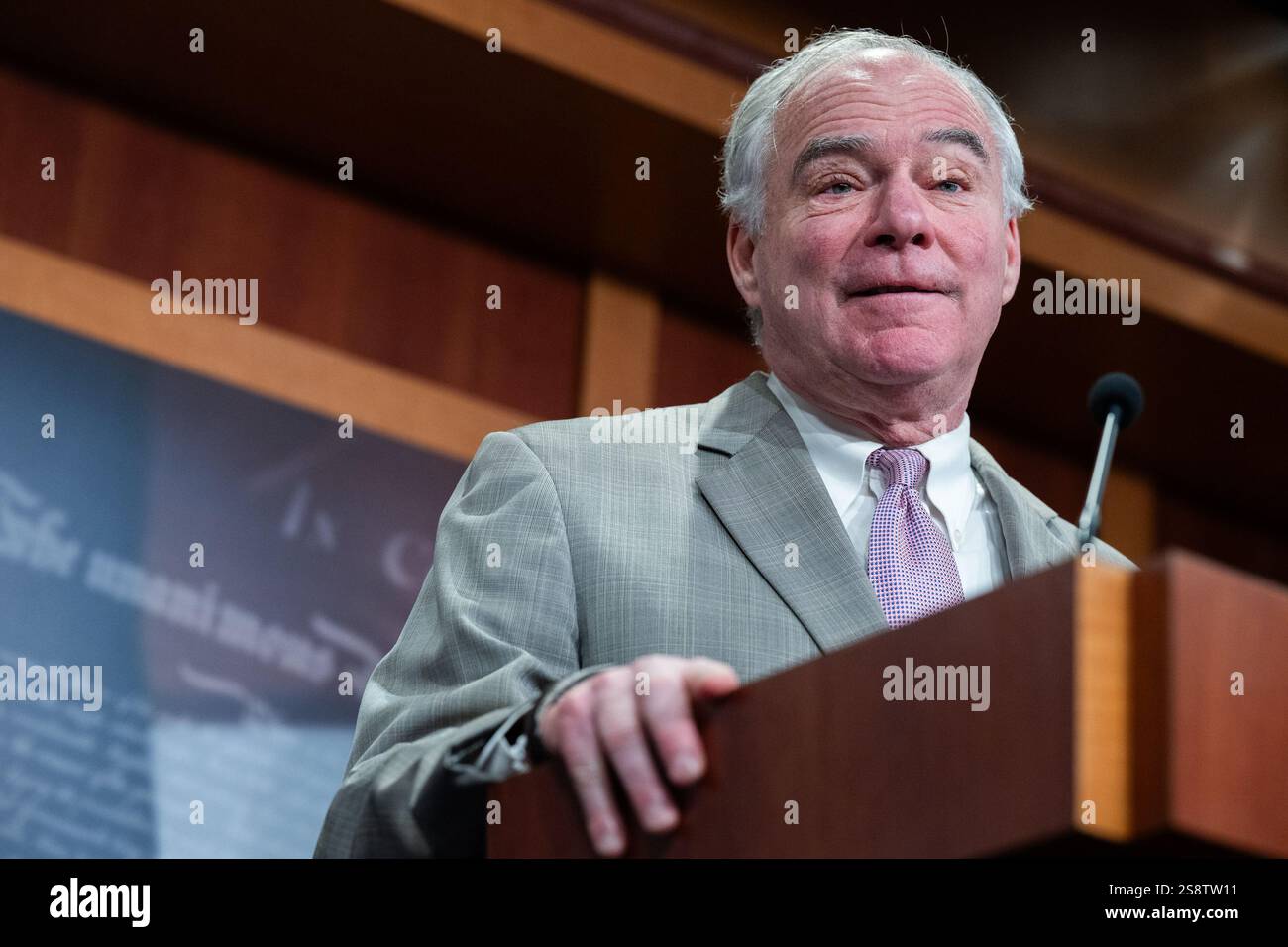 Washington, United States. 23rd Jan, 2025. Senator Tim Kaine, D-VA ...