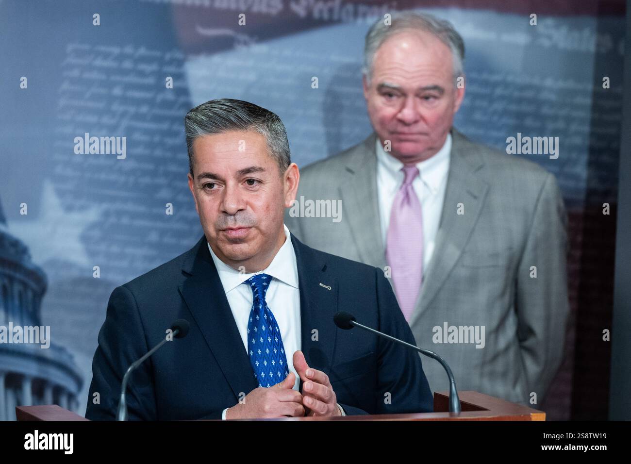Washington, United States. 23rd Jan, 2025. Senator Ben Ray Lujan, D-NM ...