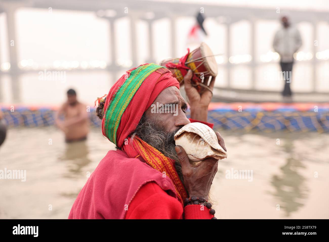 Conch shell india hi-res stock photography and images - Alamy