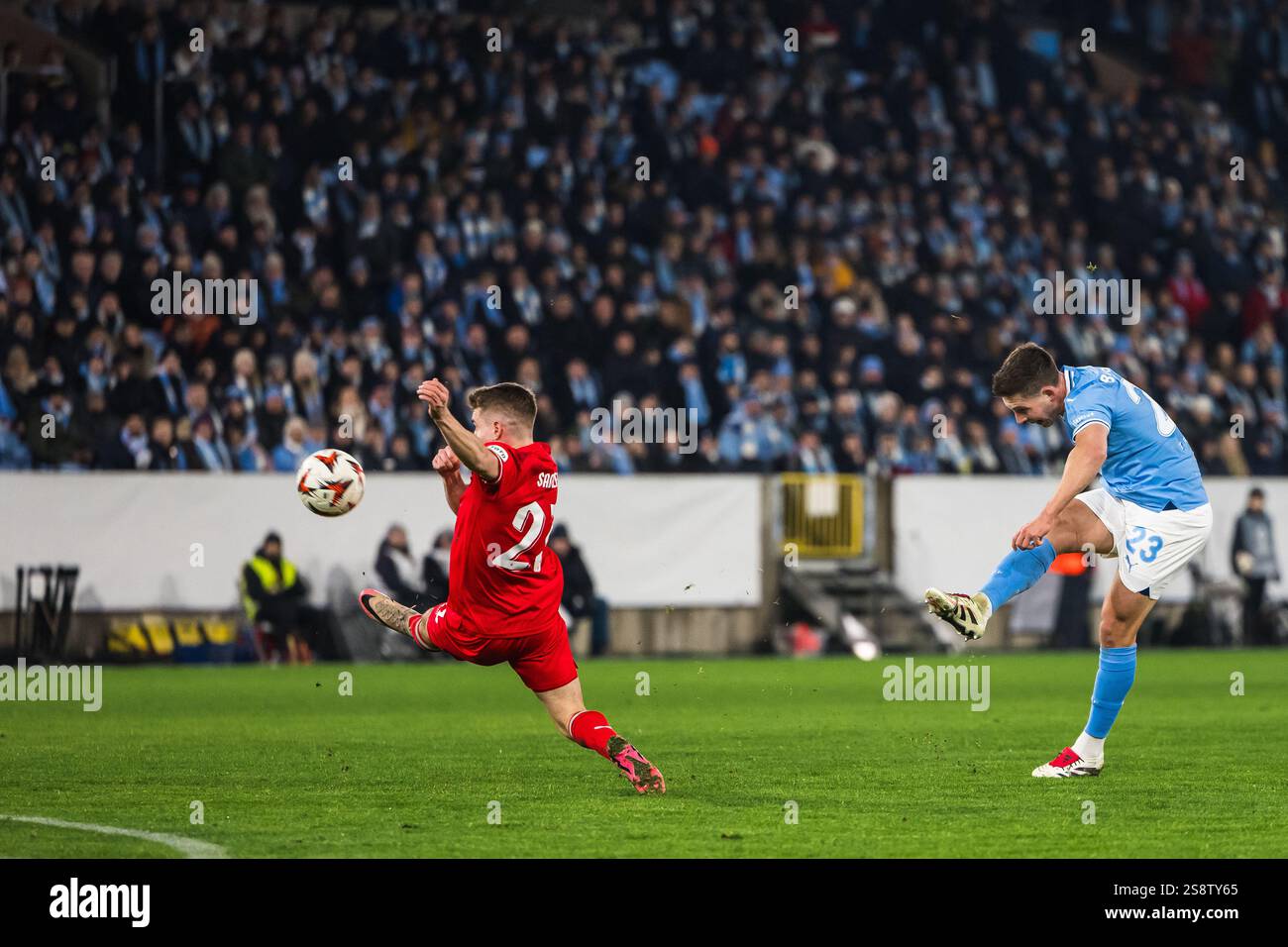 MALMO , 23-01-2025 , Malmo New stadium , season 2024 / 2025 , UEFA ...
