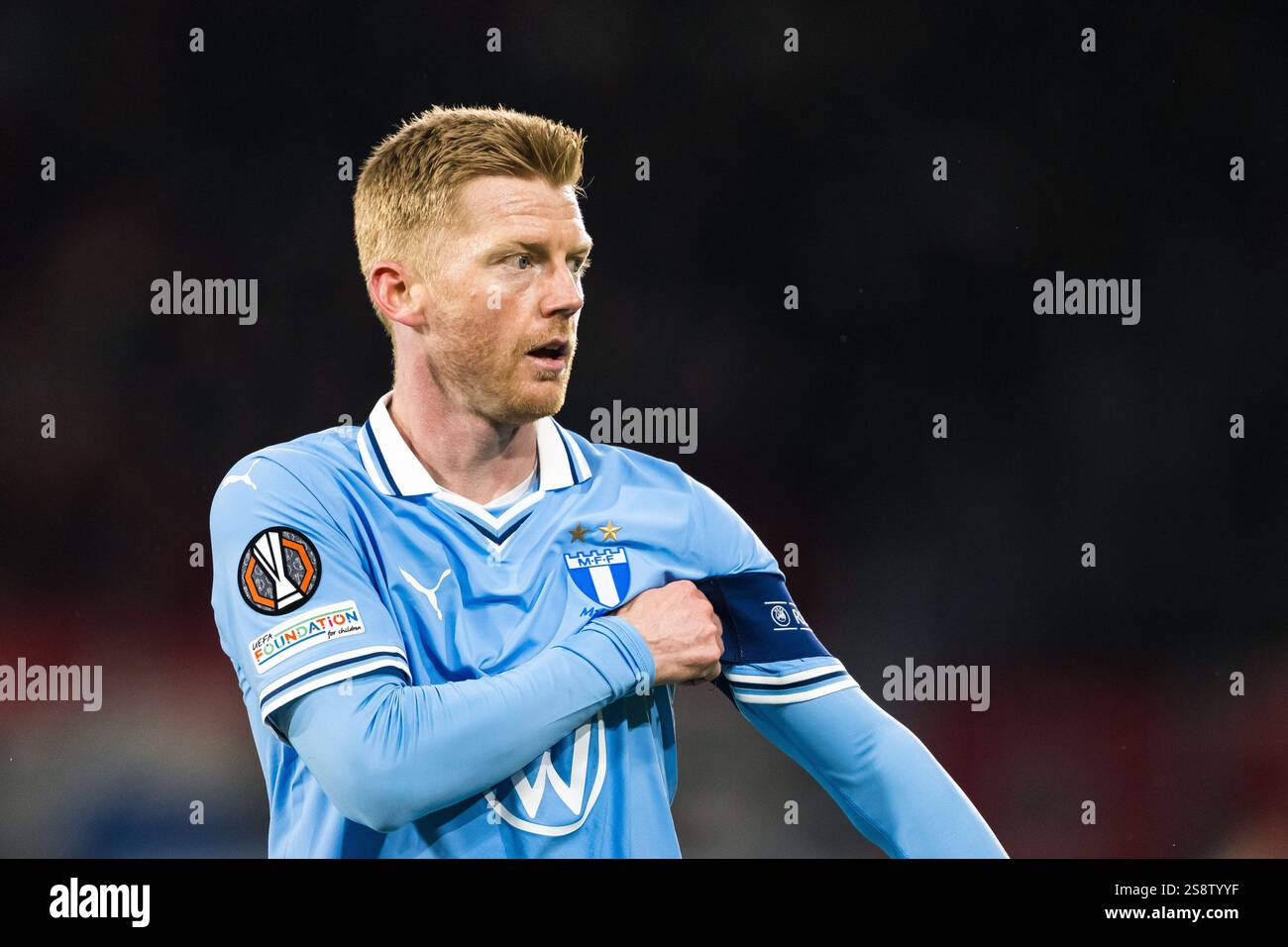 MALMO , 23-01-2025 , Malmo New stadium , season 2024 / 2025 , UEFA ...
