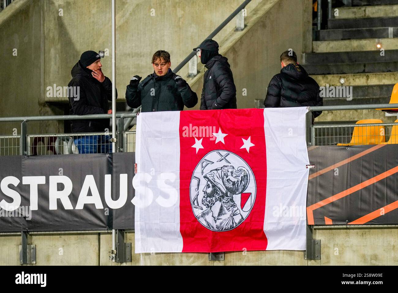 RIGA, 23-01-2025 , Daugava Stadium , football, UEFA Europa League ...