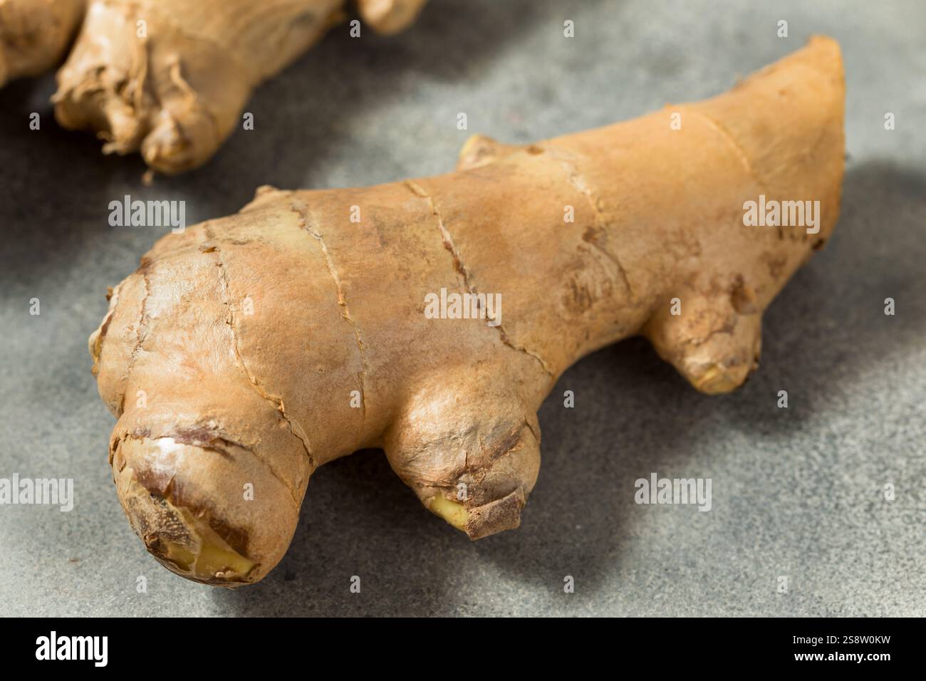 Raw Organic Ginger Root Spice Ready to Cook With Stock Photo - Alamy