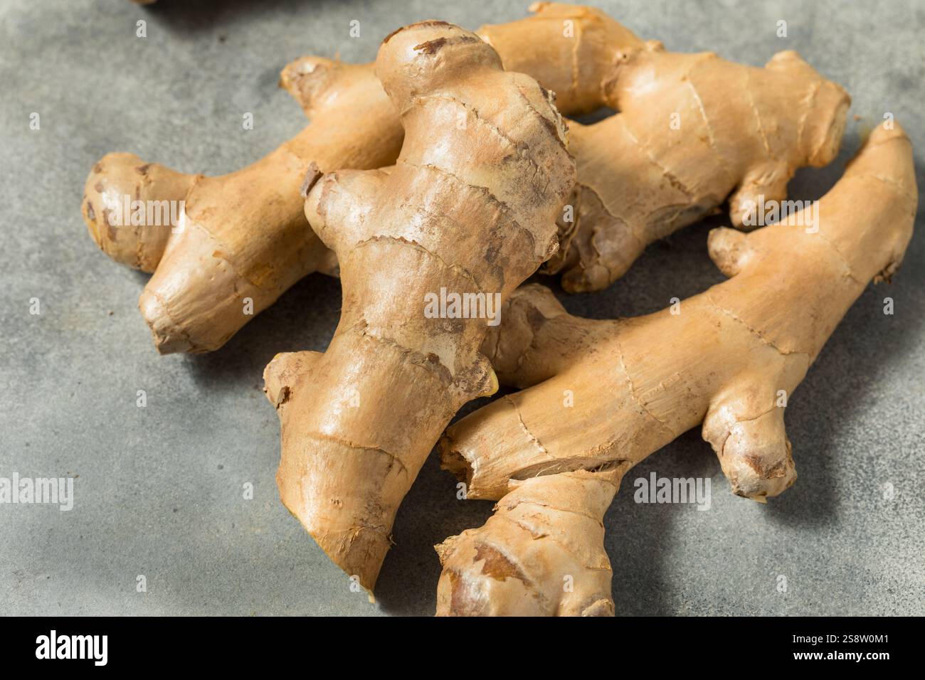 Raw Organic Ginger Root Spice Ready to Cook With Stock Photo - Alamy