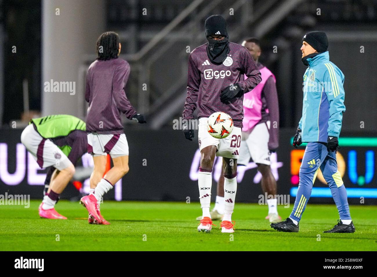 RIGA, 23-01-2025 , Daugava Stadium , football, UEFA Europa League ...