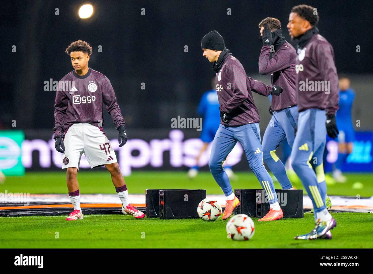 RIGA, 23-01-2025 , Daugava Stadium , football, UEFA Europa League ...