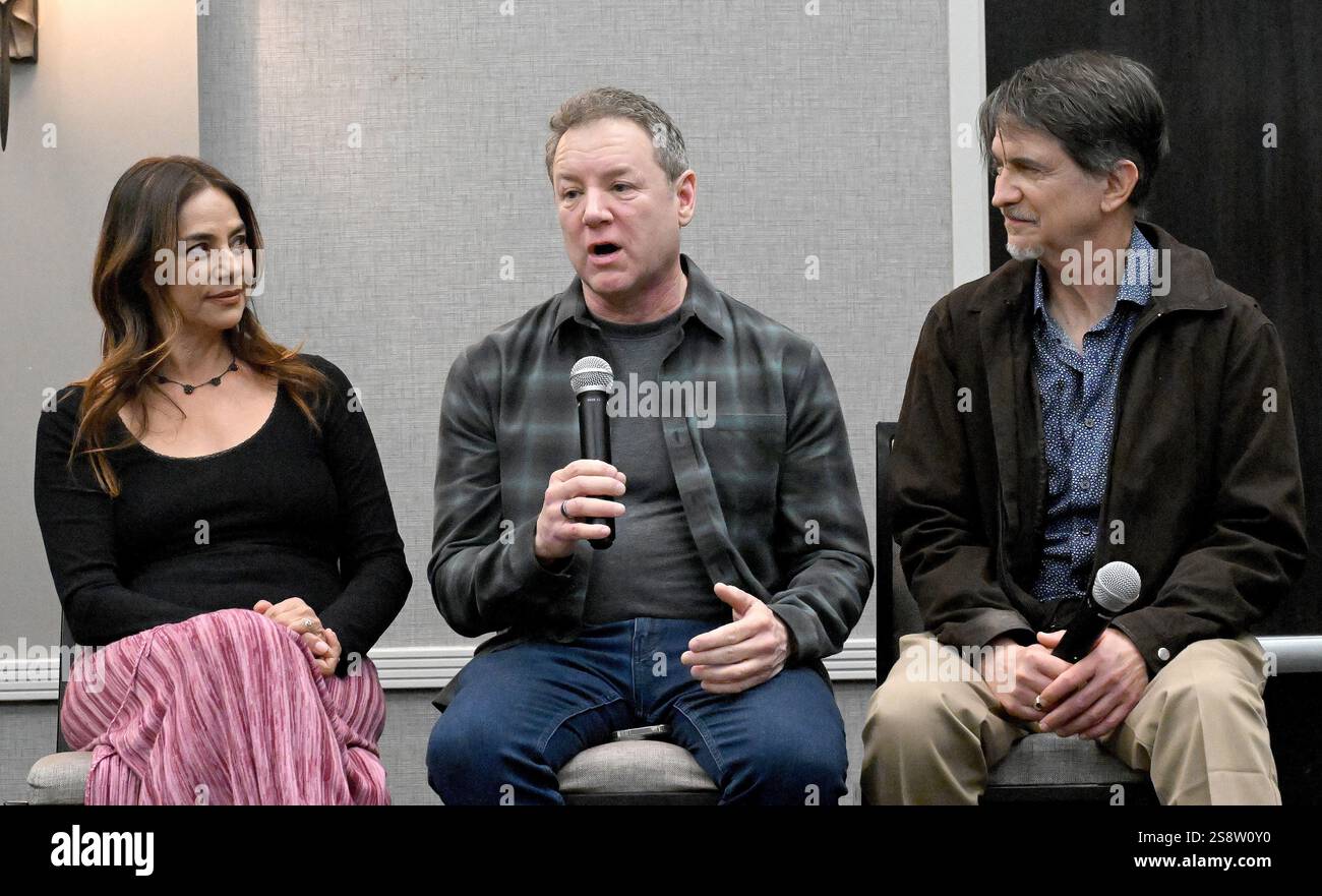 Cast members actors Marcia Christie, Tony O'Dell and Dan Frischman from ...