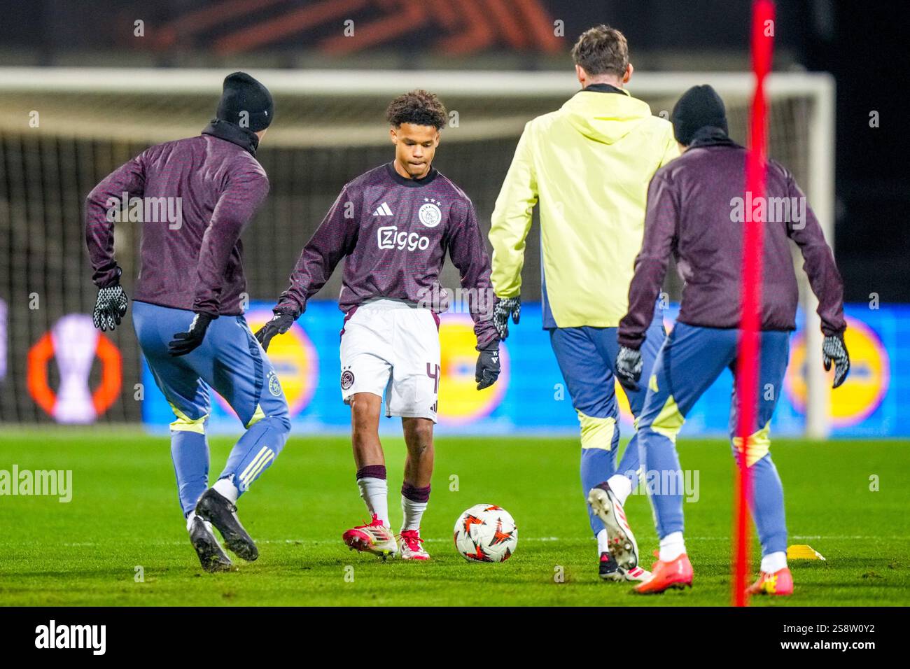 RIGA, 23-01-2025 , Daugava Stadium , football, UEFA Europa League ...