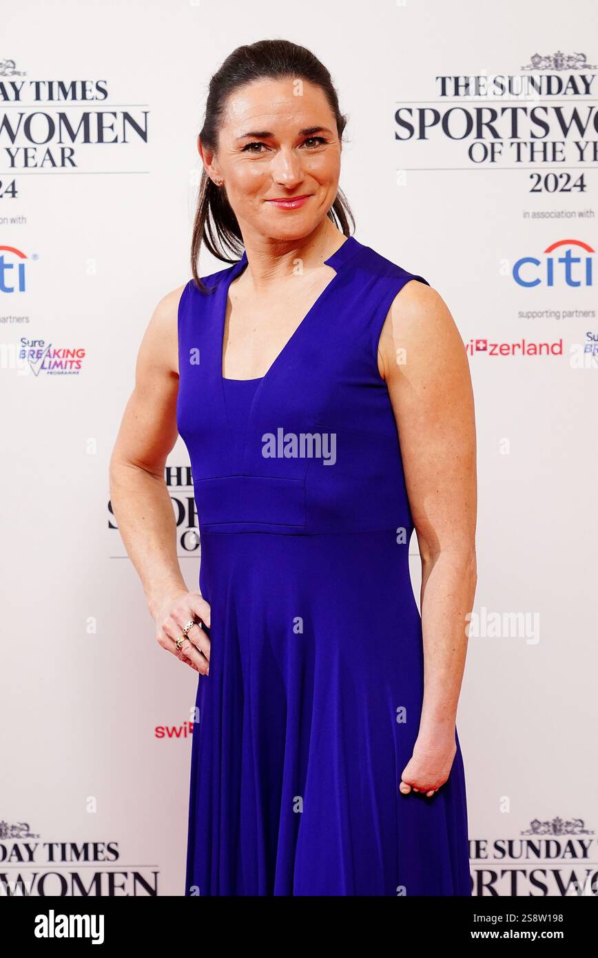 Dame Sarah Storey arrives at The Sunday Times Sportswomen of the Year ...