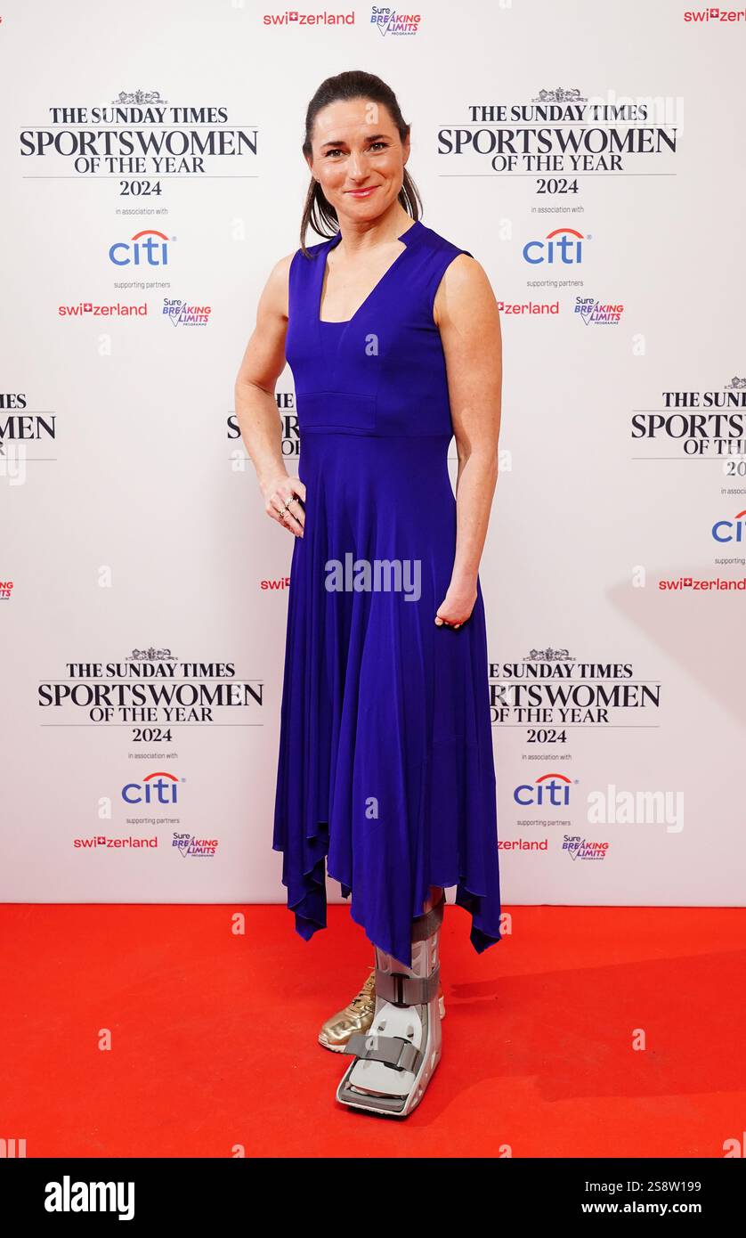 Dame Sarah Storey arrives at The Sunday Times Sportswomen of the Year ...