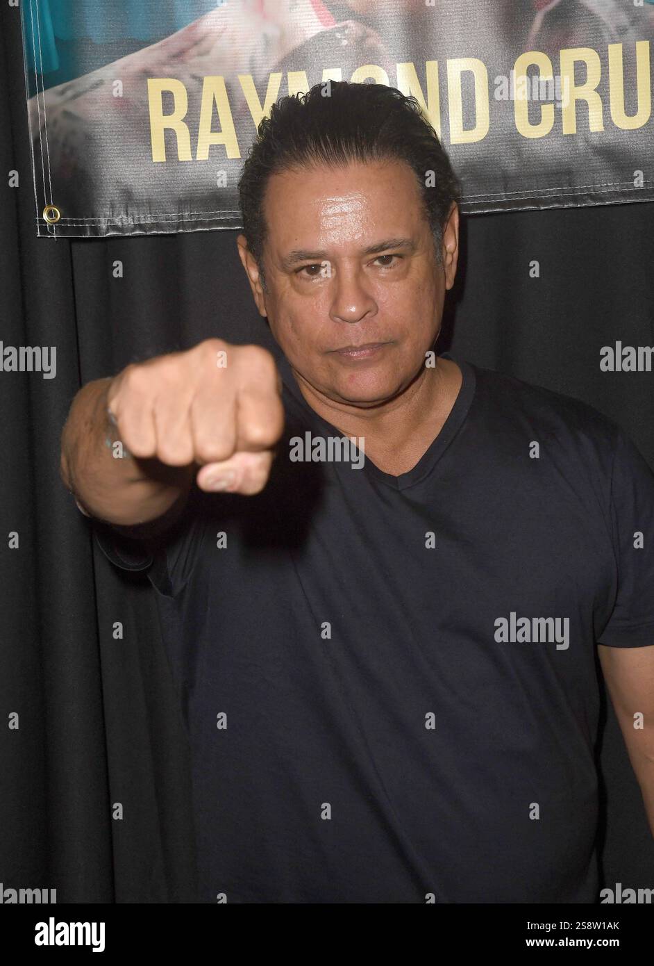 Actor Raymond Cruz from "Breaking Bad" poses for photos at the ...