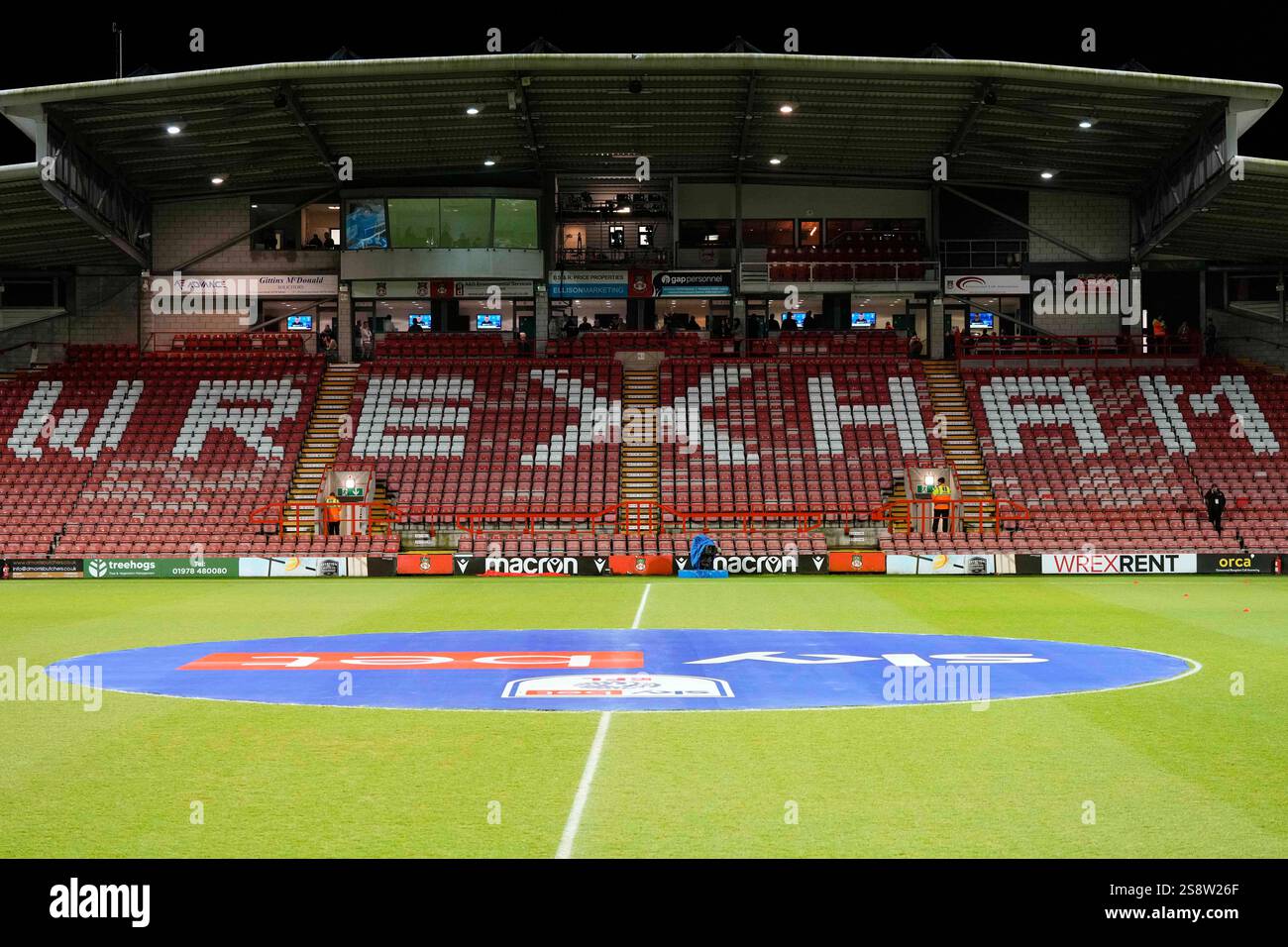The Racecourse Ground, Wrexham, UK. 23rd Jan, 2025. EFL League One ...