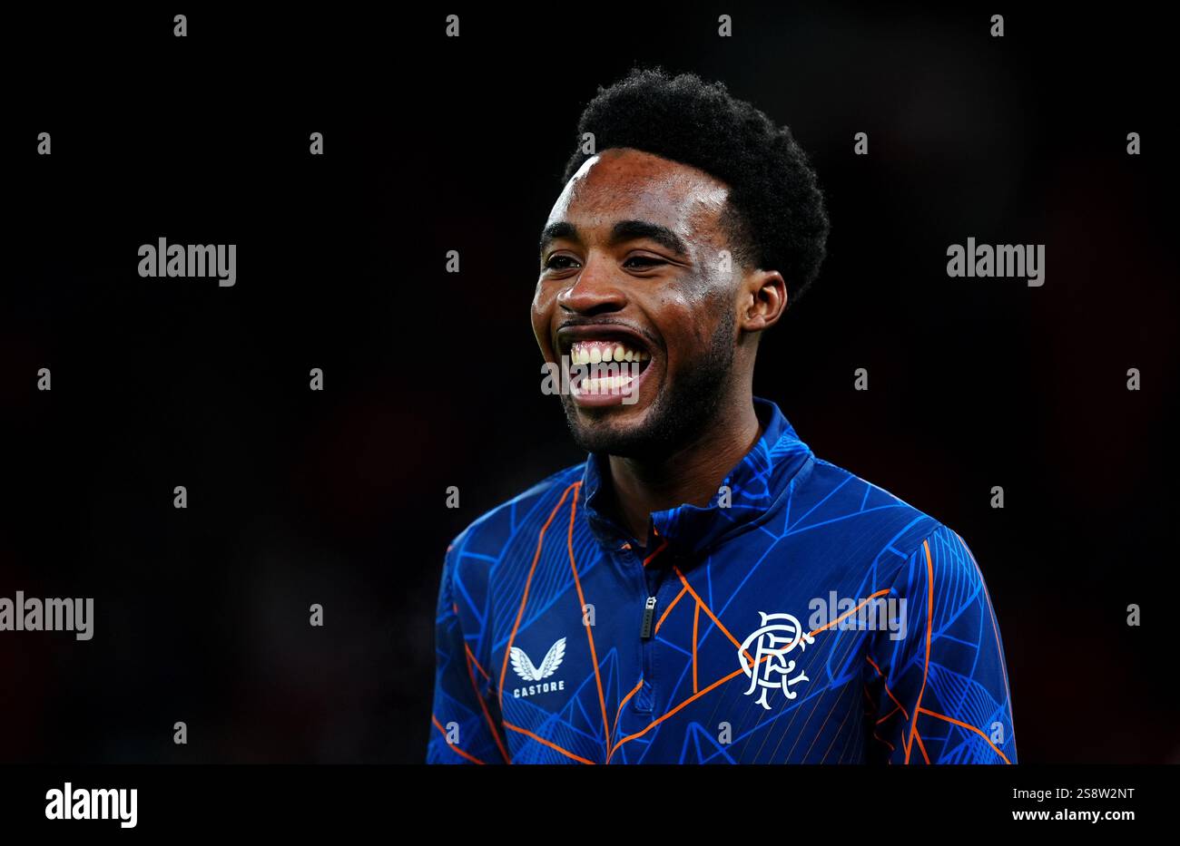 Rangers' Paul Nsio before the UEFA Europa League, league stage match at ...