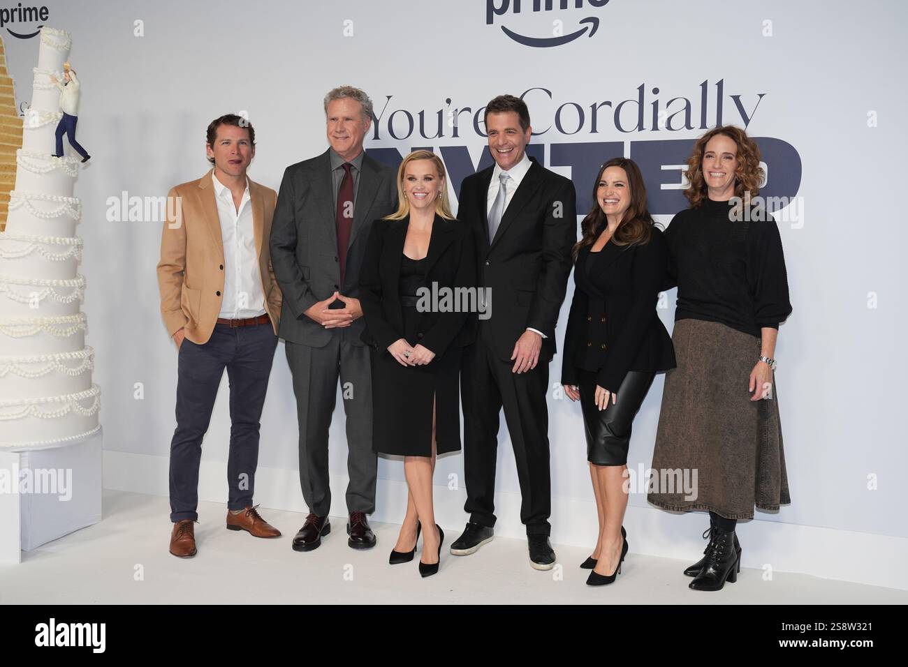 (left to right) Conor Welch, Will Ferrell, Reese Witherspoon, Nicholas ...