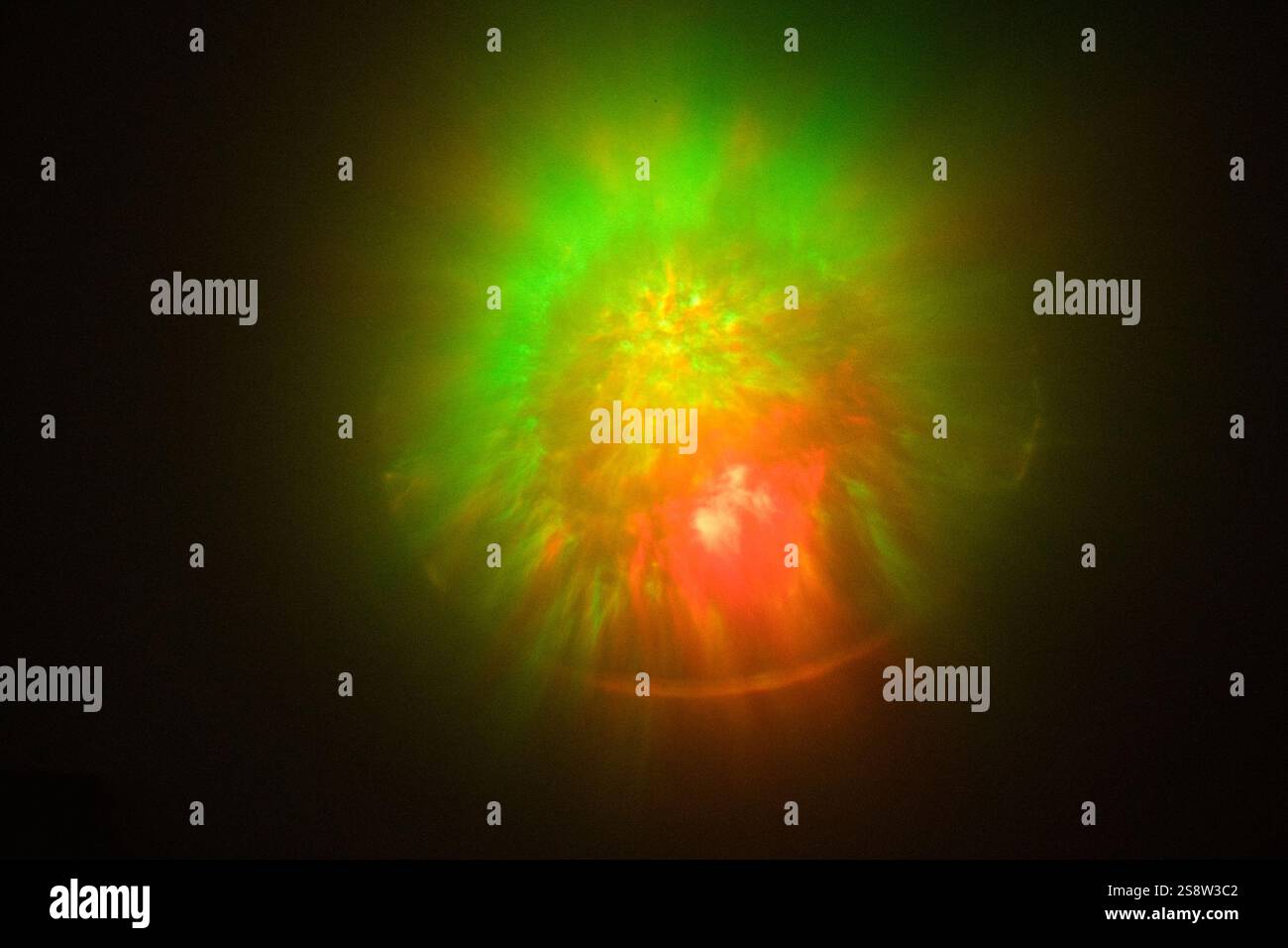 A series of vibrant abstract images inspired by cosmic phenomena ...