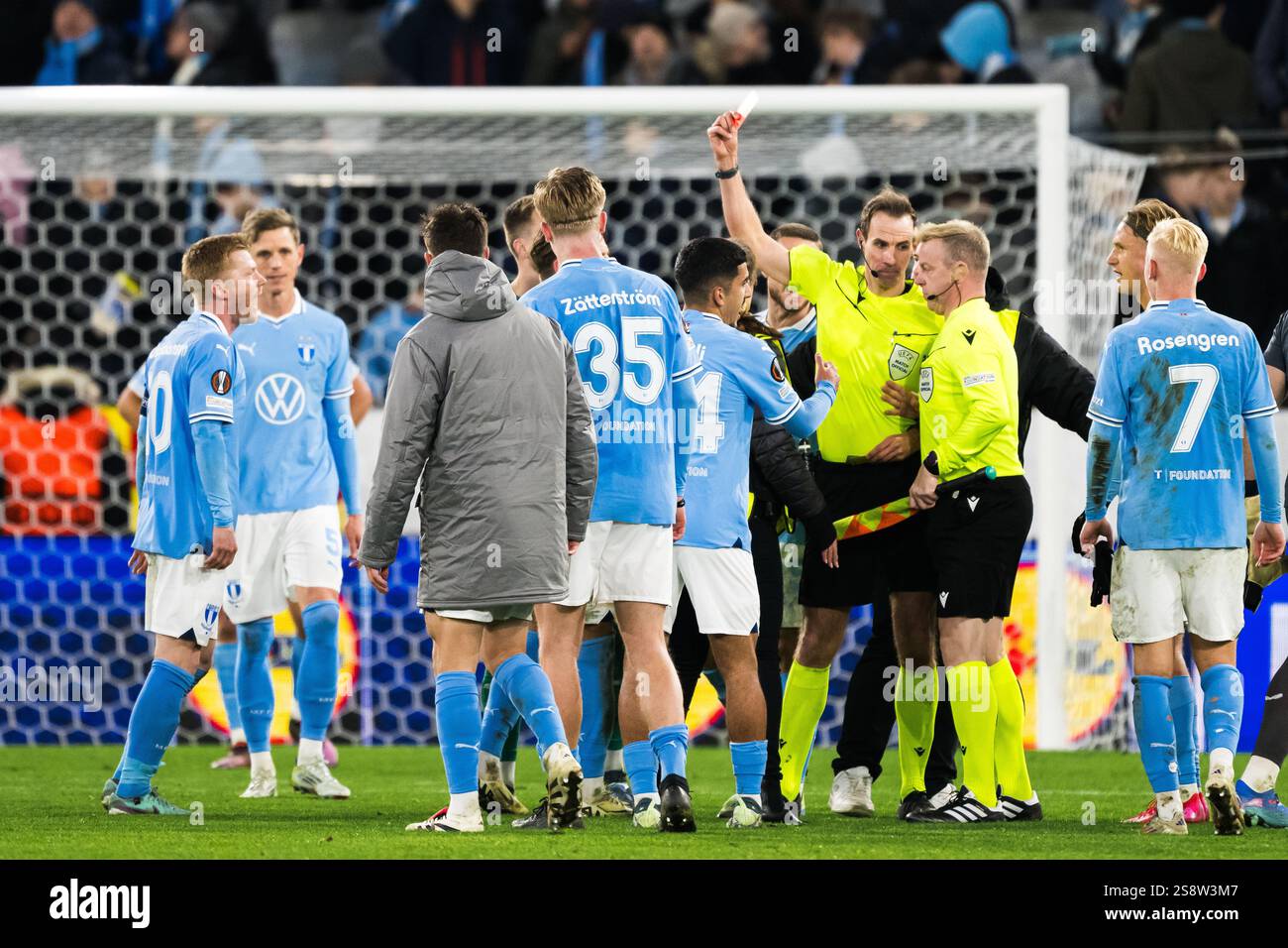 MALMO , 23-01-2025 , Malmo New stadium , season 2024 / 2025 , UEFA ...
