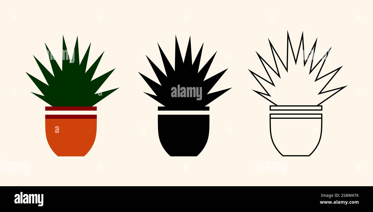 Houseplant clipart png hi-res stock photography and images - Alamy