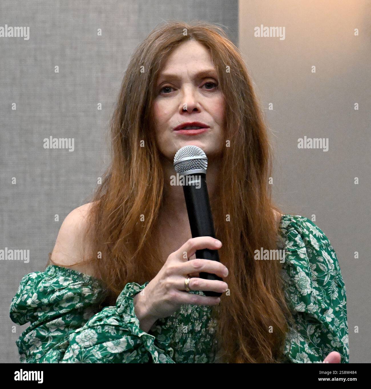 Burbank, United States. 11th Jan, 2025. Cast member actress Khrystyne ...