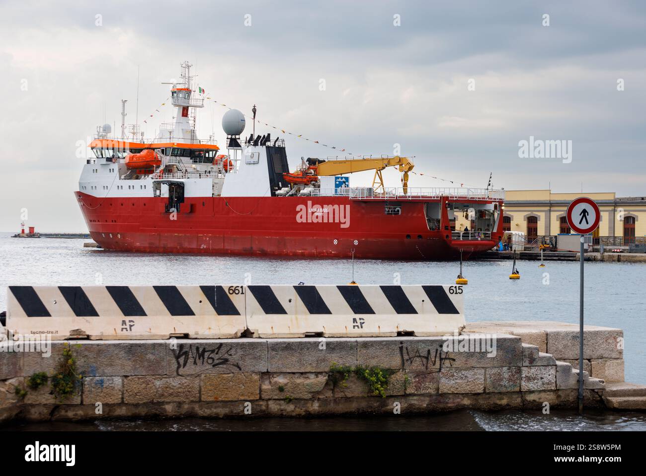 Trieste, Italy - September 27, 2024: The Laura Bassi, formerly Polar ...