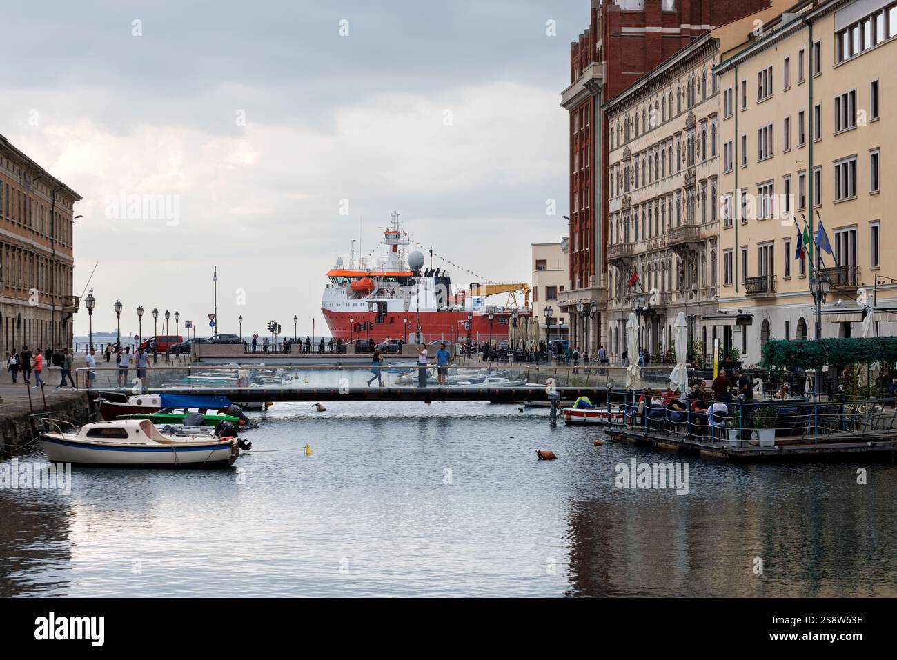 Trieste, Italy - September 27, 2024: The Laura Bassi, formerly Polar ...