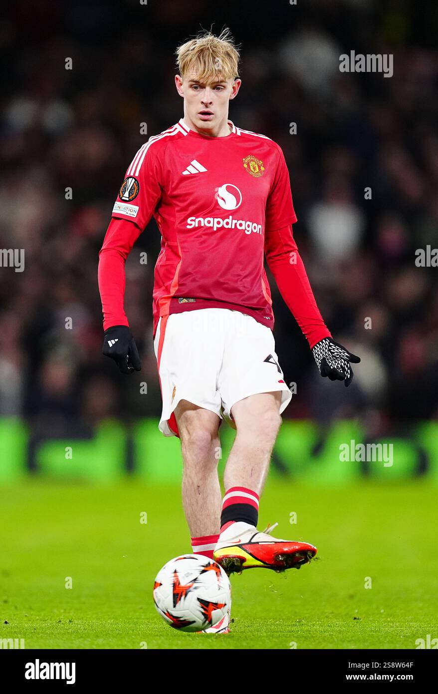 Manchester United's Toby Collyer during the UEFA Europa League, league ...
