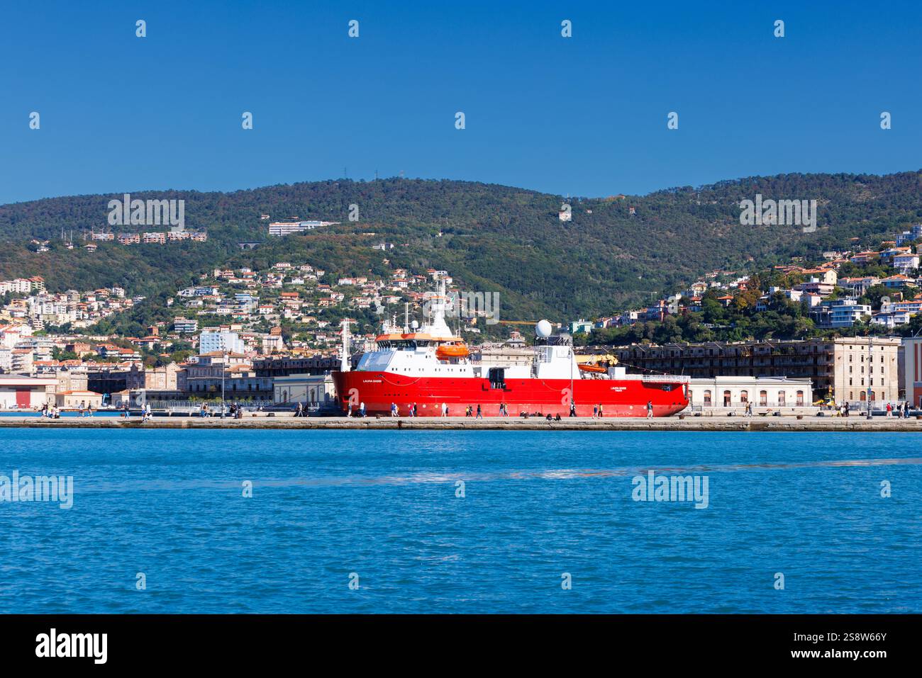 Trieste, Italy - September 27, 2024: The Laura Bassi, formerly Polar ...