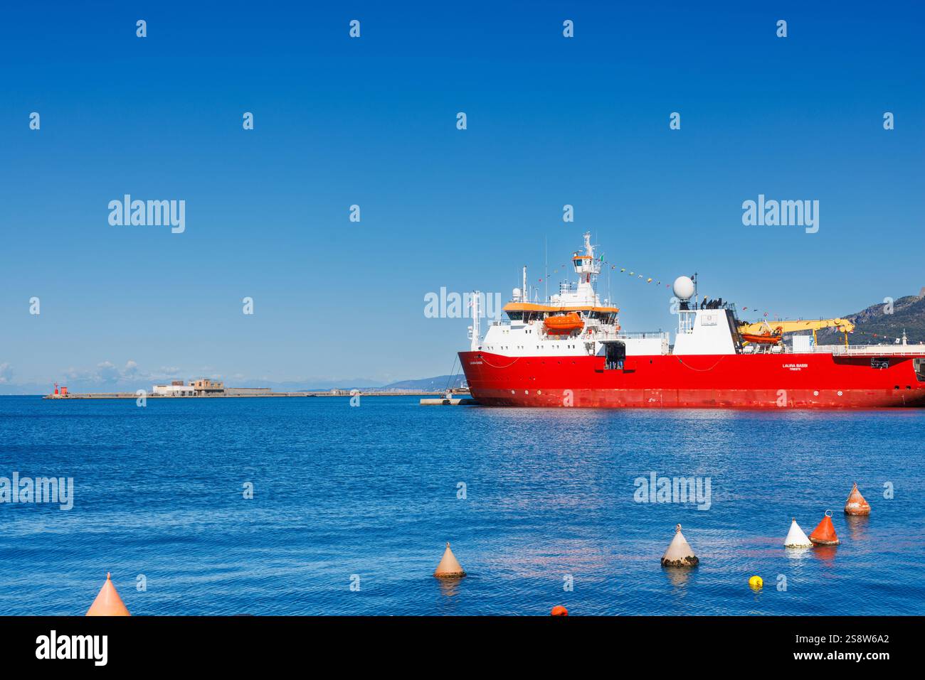 Trieste, Italy - September 27, 2024: The Laura Bassi, formerly Polar ...