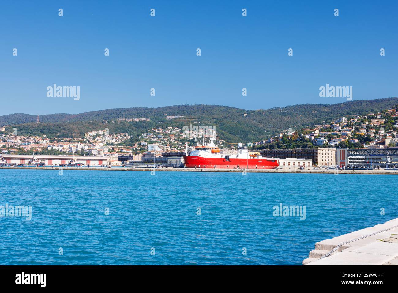 Trieste, Italy - September 27, 2024: The Laura Bassi, formerly Polar ...