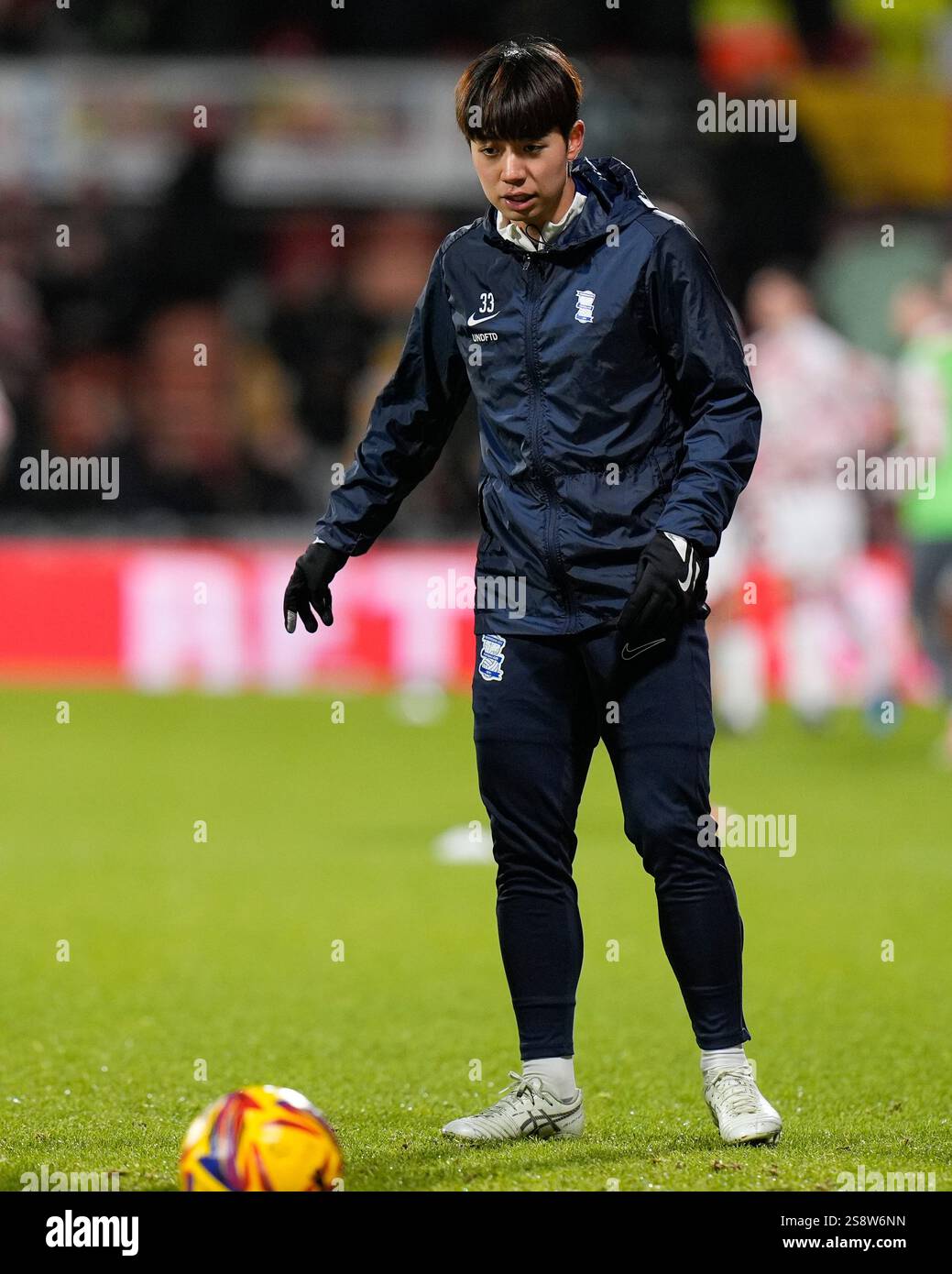 23rd January 2025; STōK Cae Ras, Wrexham, Wales; EFL League One ...