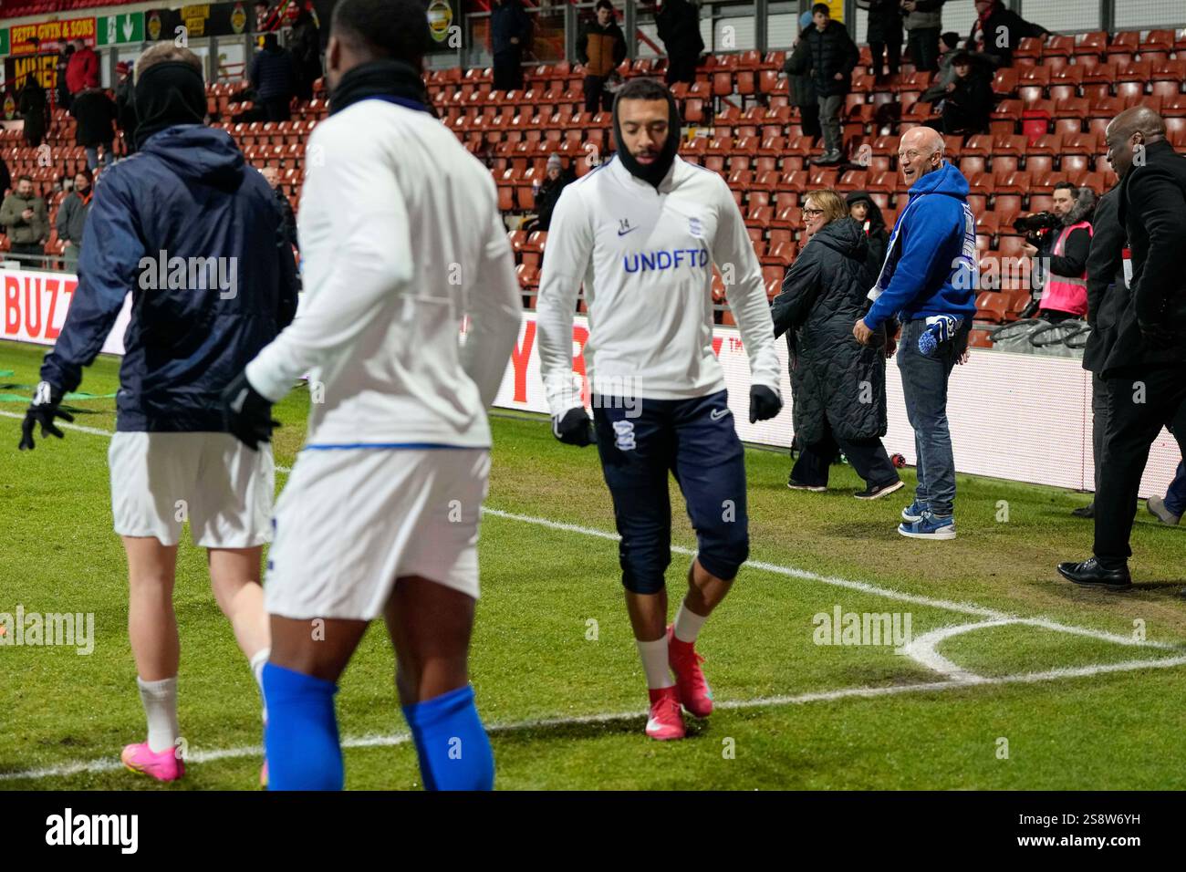 23rd January 2025; STōK Cae Ras, Wrexham, Wales; EFL League One ...