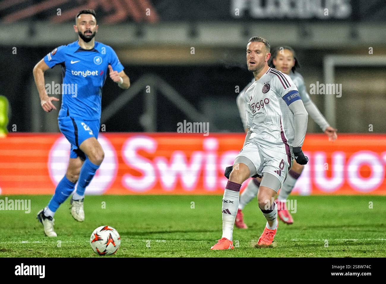 RIGA, 23-01-2025 , Daugava Stadium , football, UEFA Europa League ...