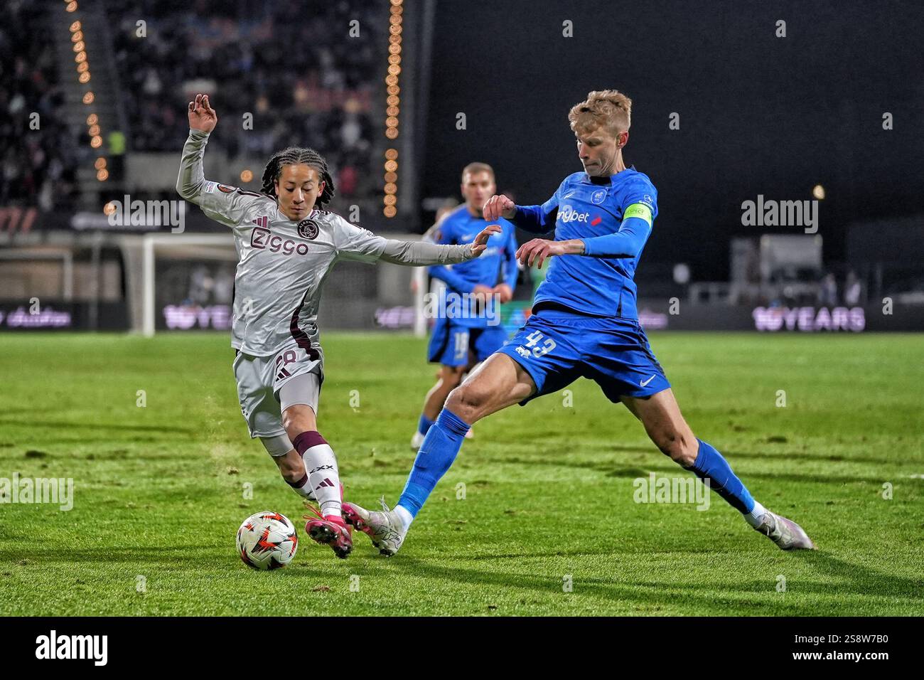RIGA, 23-01-2025 , Daugava Stadium , football, UEFA Europa League ...