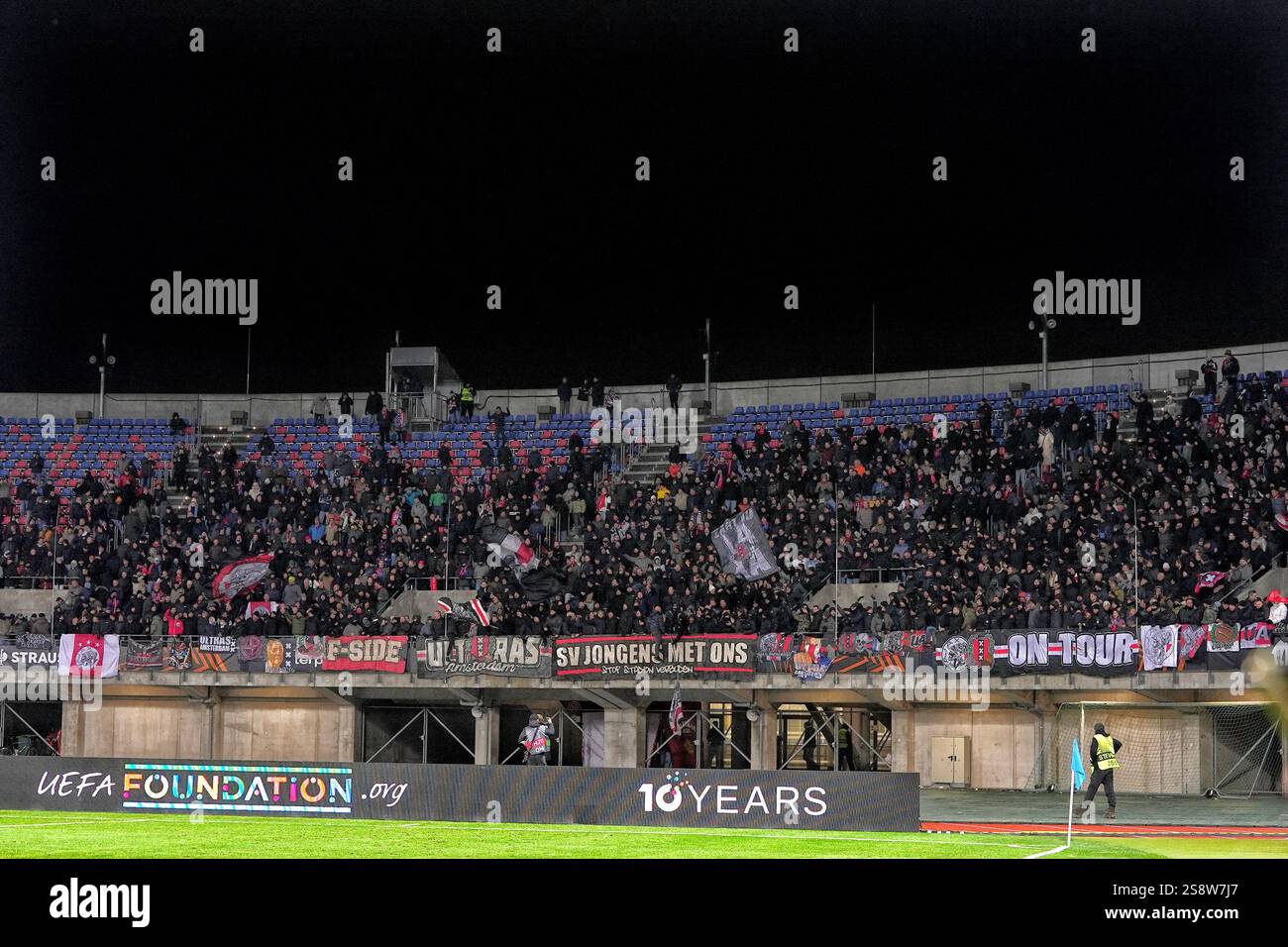 RIGA, 23-01-2025 , Daugava Stadium , football, UEFA Europa League ...