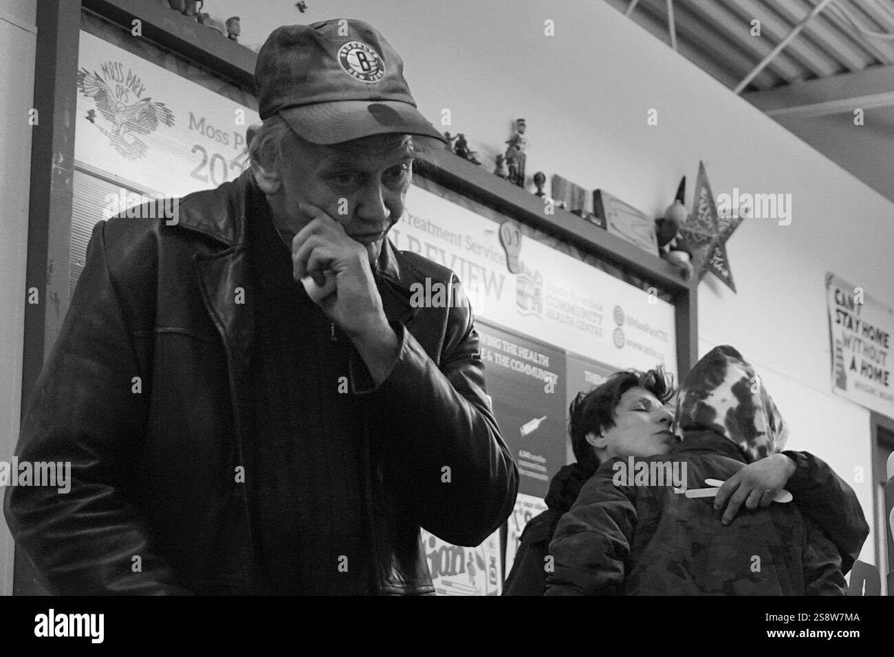 Toronto, Can. 18th Dec, 2024. Savannah shares a moment with a fellow ...