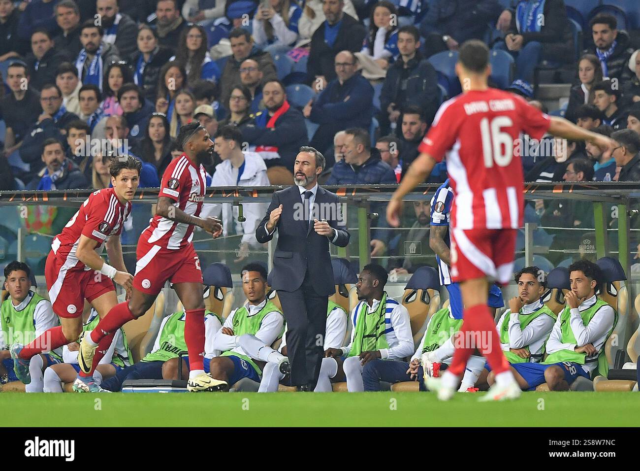 23rd January 2025, Dragao Stadium, Porto, Portugal: Europa League FC Porto versus Olympiacos; FC ...