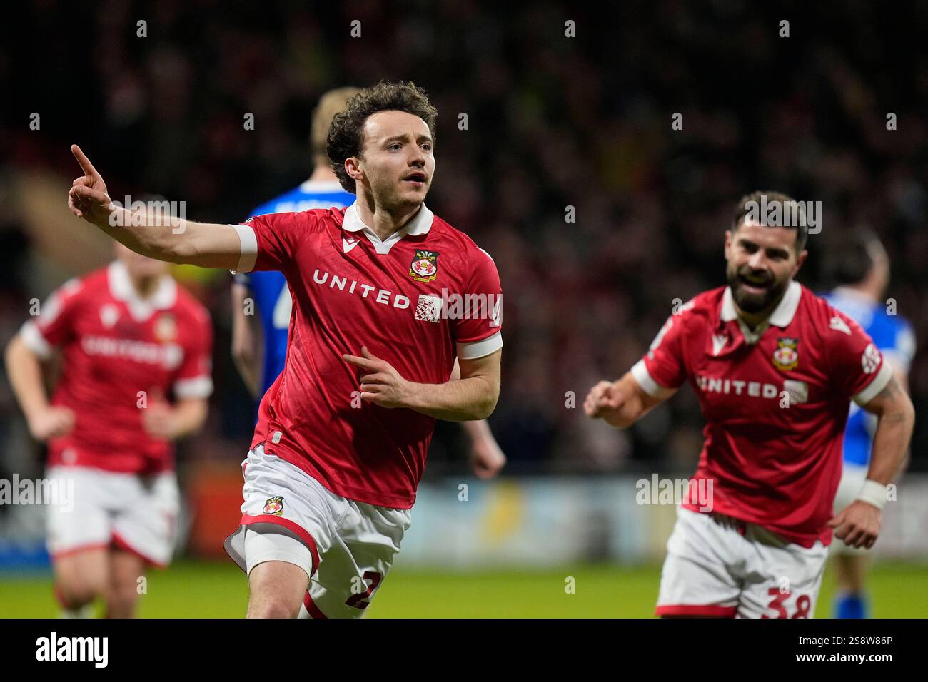 23rd January 2025; STōK Cae Ras, Wrexham, Wales; EFL League One ...