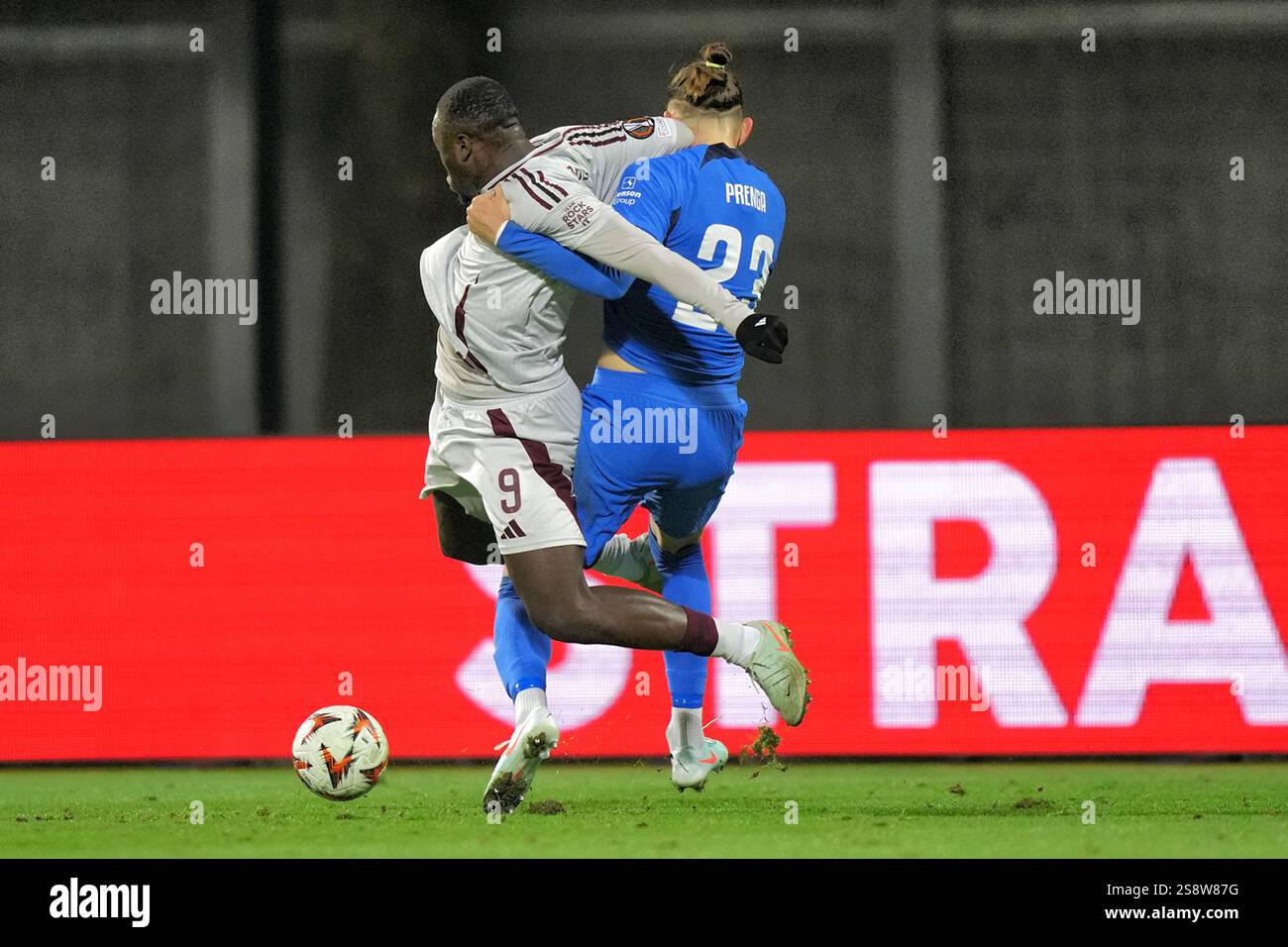 RIGA, 23-01-2025 , Daugava Stadium , football, UEFA Europa League ...