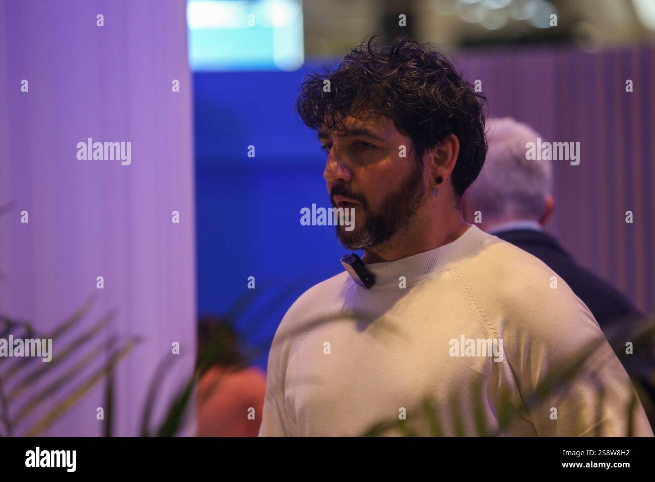 Madrid, Spain, 23th January, 2025: Singer, Fran Perea during Day 2 at ...